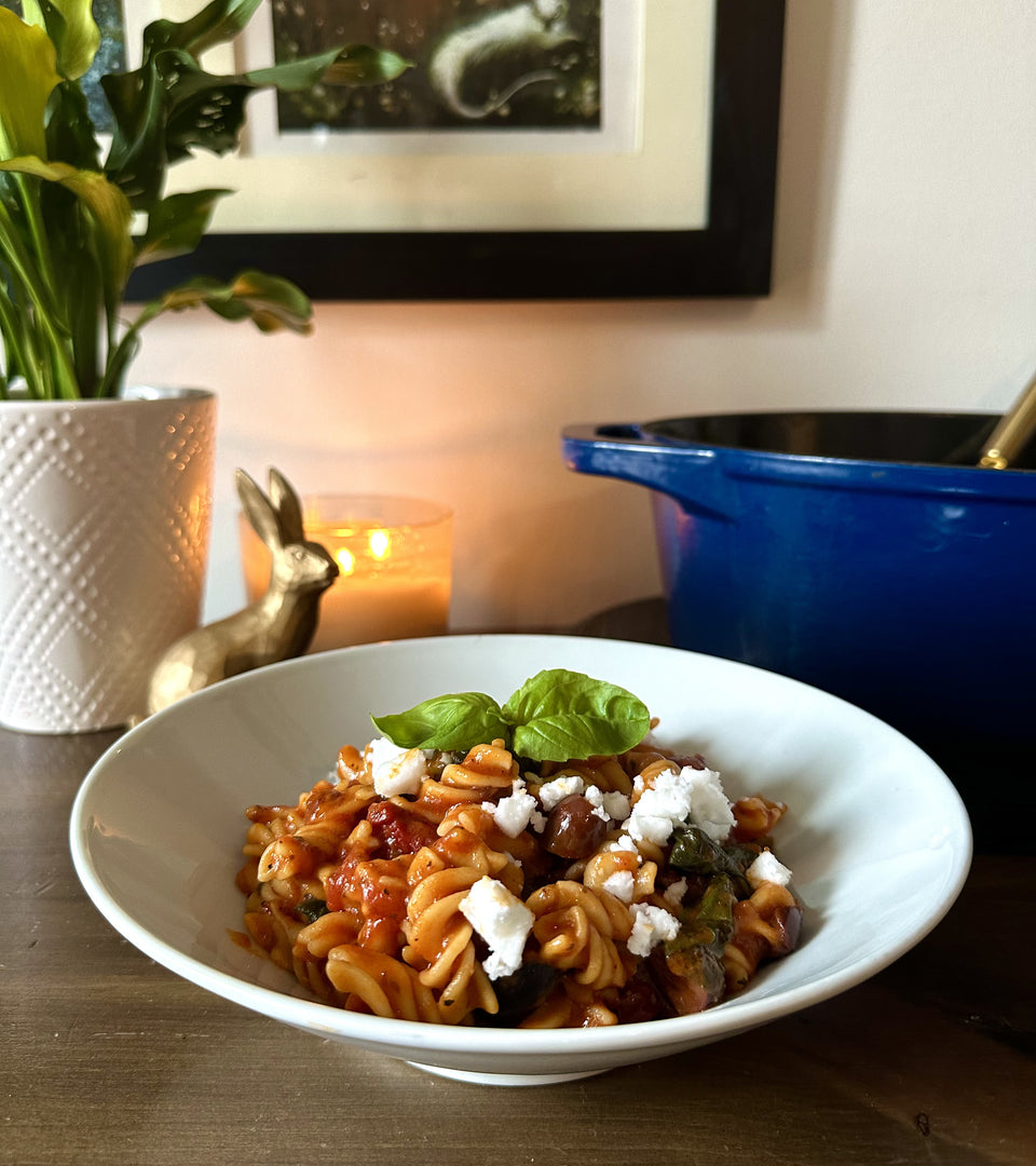 One-Pot Grain Free Sun-Dried Tomato & Olive Fusilli – Taste Republic ...