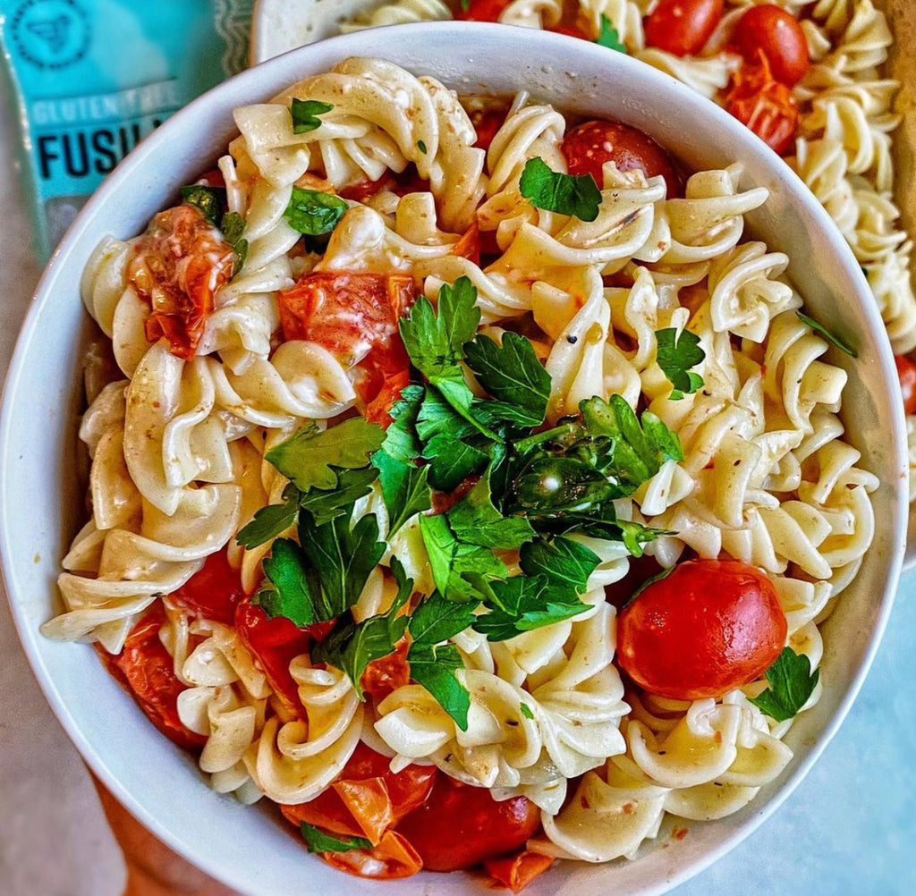 Gluten-Free Baked Feta Tomato Pasta – Taste Republic Gluten-Free