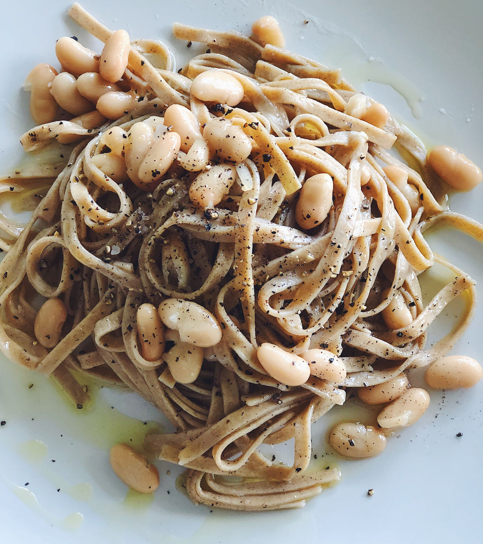 Lemon, Olive Oil, and White Bean Gluten Free Plantain Pasta – Taste ...