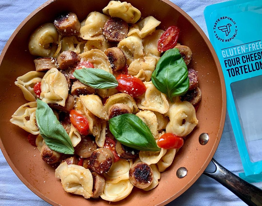Fresh Gluten-Free Four Cheese Tortelloni (6-Pack) – Taste Republic ...