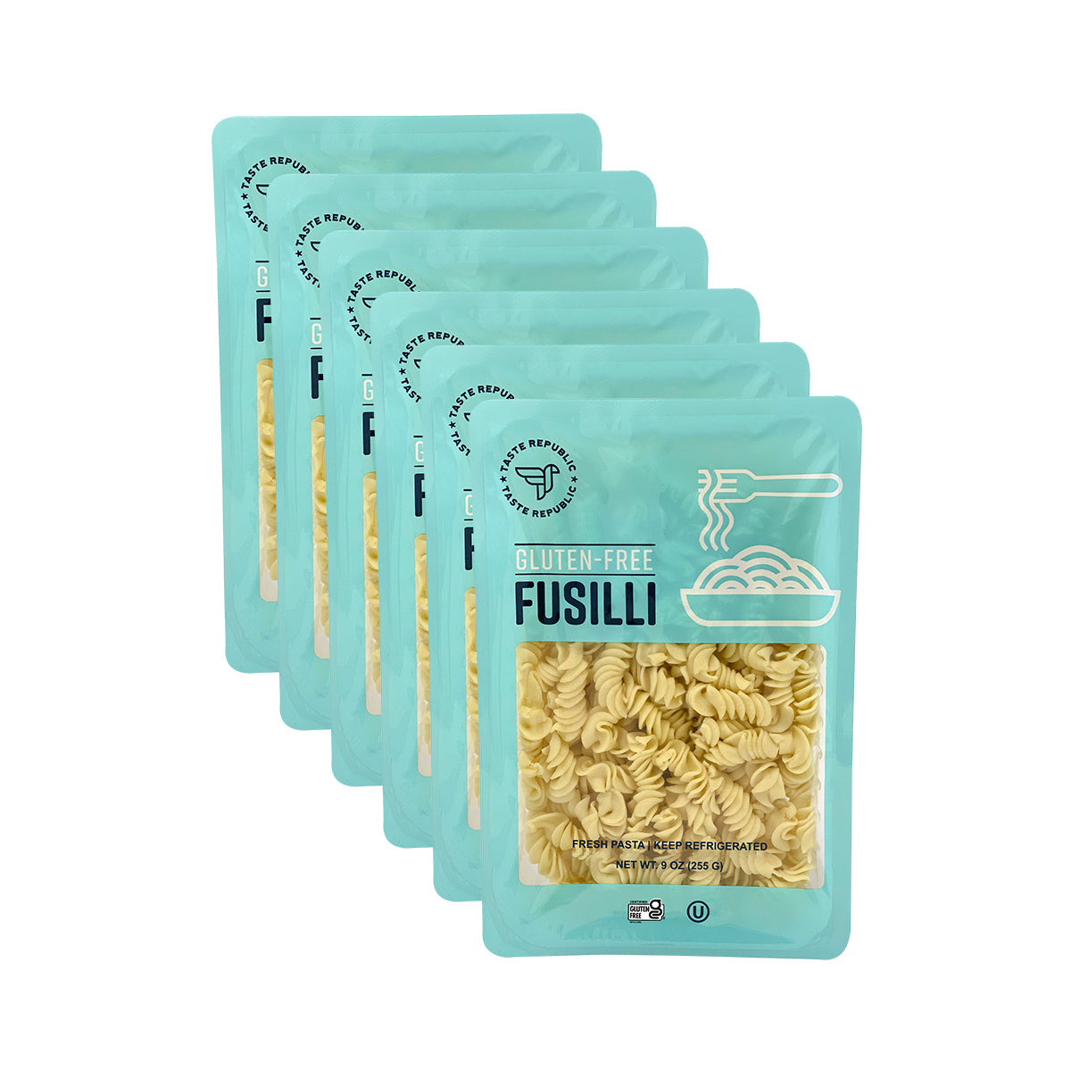 Fresh Gluten-Free Fusilli (6-Pack) – Taste Republic Gluten-Free
