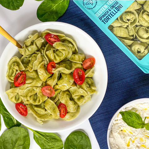 Fresh Gluten-Free Spinach & Cheese Tortelloni (6-Pack) – Taste Republic ...