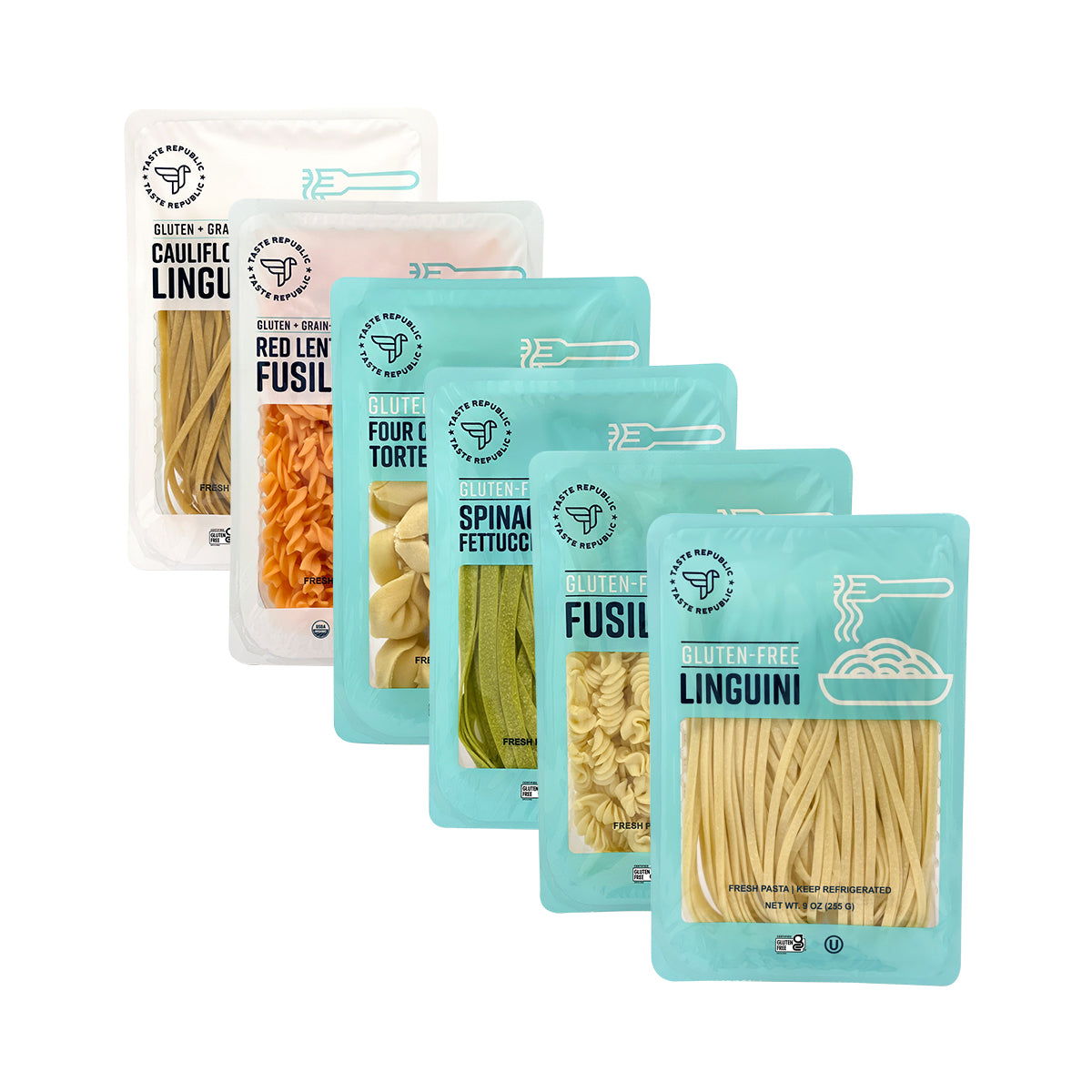 Fresh Gluten-Free Pasta Variety Pack (6-Pack) – Taste Republic Gluten-Free